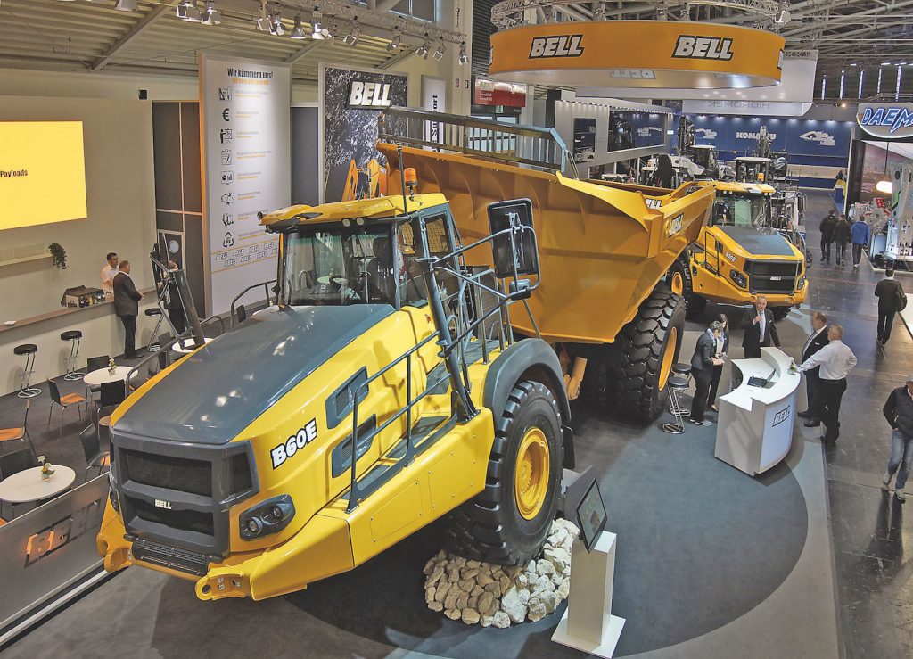 VISTO AL BAUMA: BELL B60E - Perforare