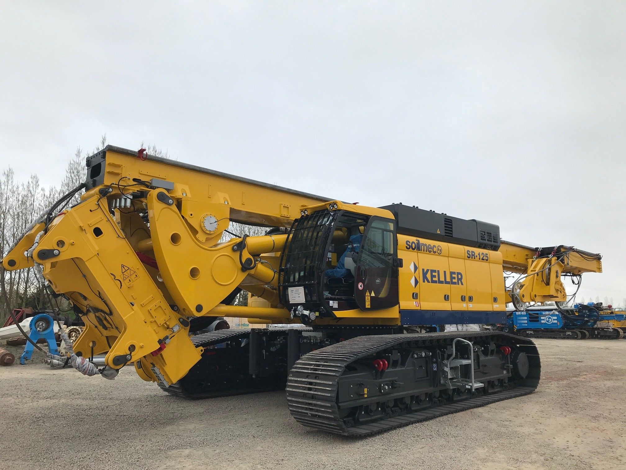 Keller UK, una flotta di prim'ordine che parla italiano - Perforare