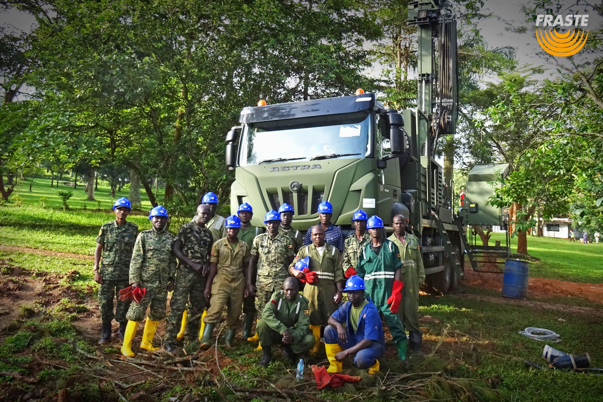 Fraste, consegnate due FS 250 in Uganda - Perforare